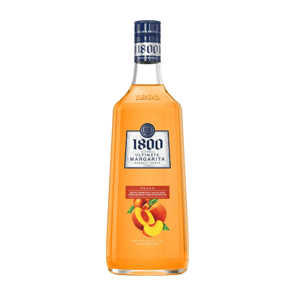 1800 Ultimate Margherita - Peach Ready-to-Drink 1.75L – Pink Dot