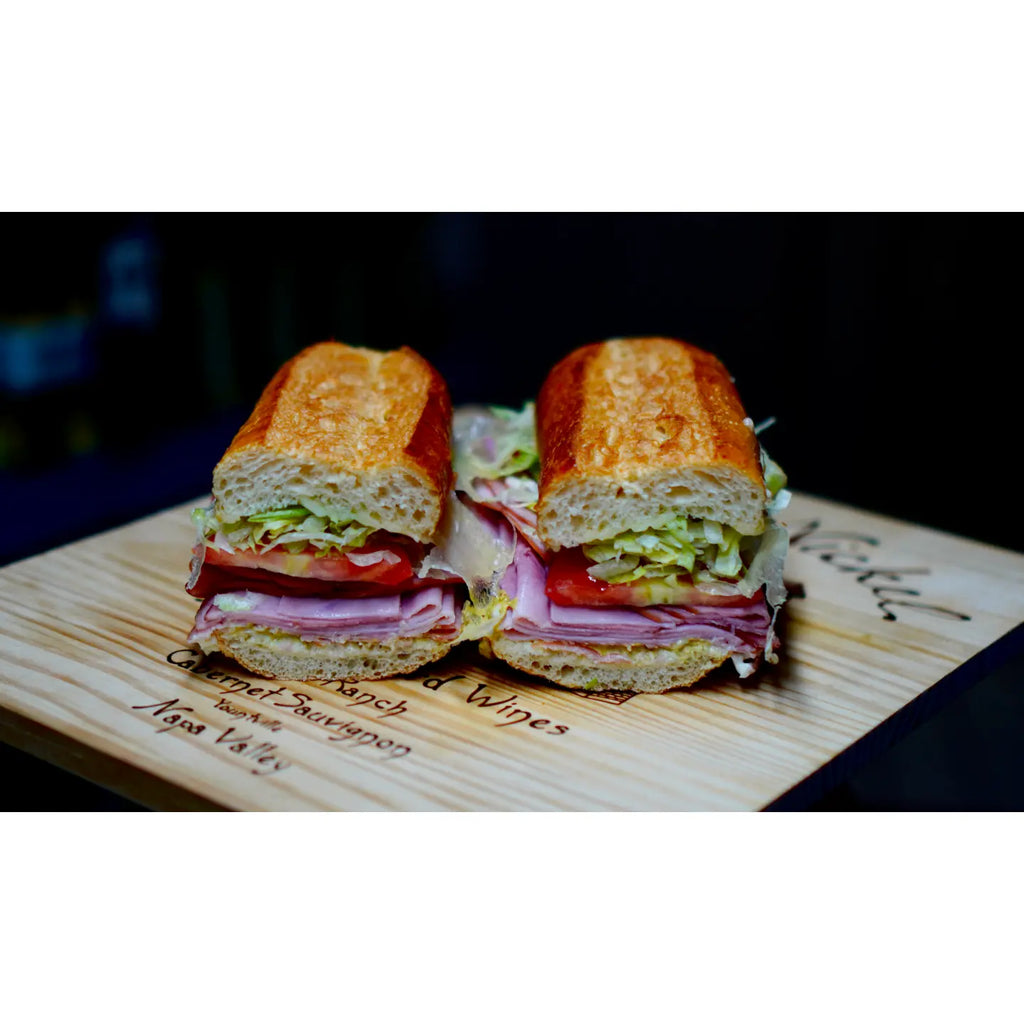 Smokey Ham & Swiss Sandwich – Pink Dot