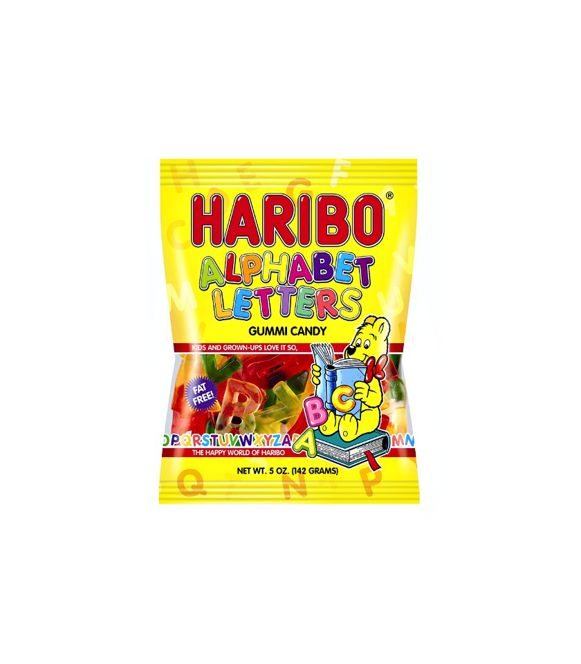 Haribo - Alphabet – Pink Dot