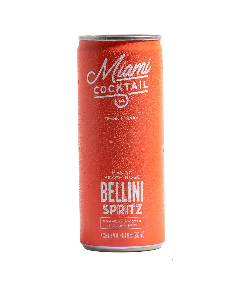 Miami Cocktail - Organic Bellini Spritz – Pink Dot